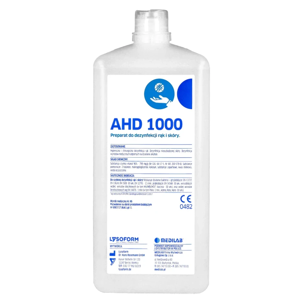 AHD 1000 500 ml MediLab DentalTree Internetowy Sklep Stomatologiczny