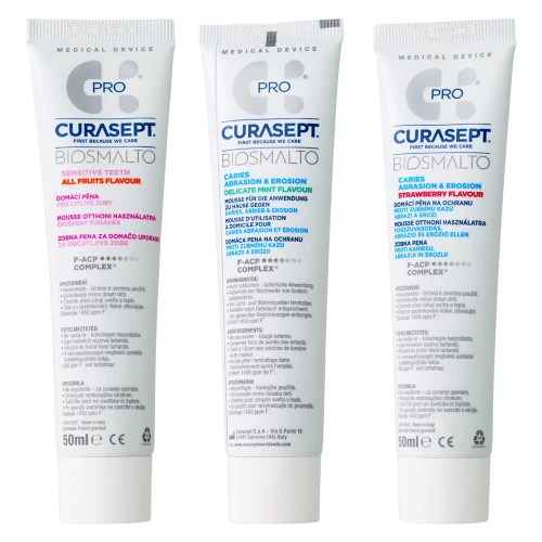 Mus Biosmalto PRO 50 ml Curasept DentalTree Internetowy Sklep ...