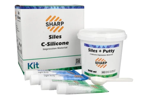 Siles C-Silicone Kit (900 ml + 140 ml + 60 ml) SHARP DentalTree ...
